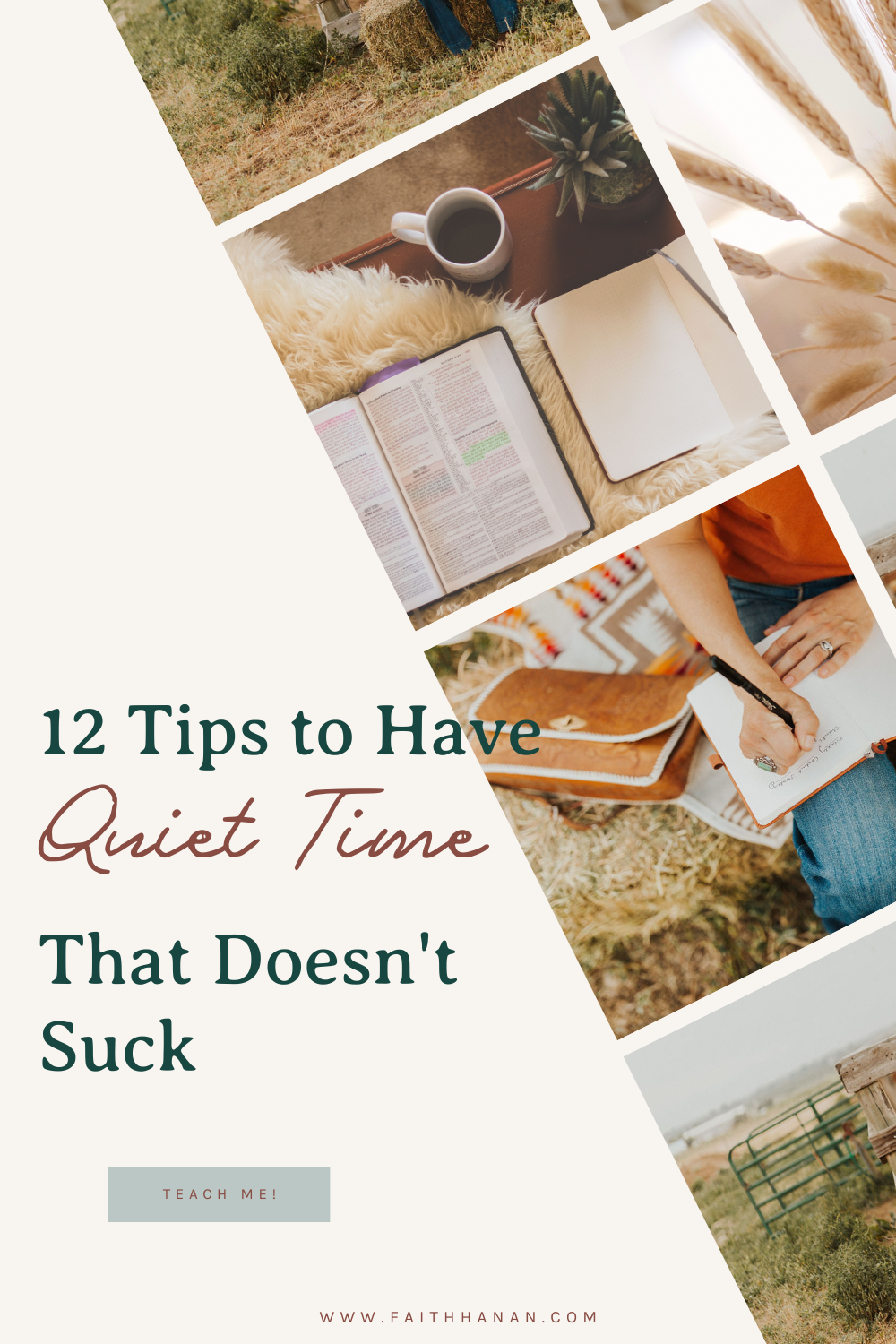 How to Have Quiet Time That Doesn't Suck - faithhanan.com